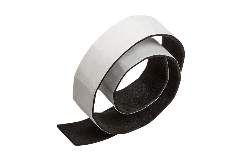 346370, filt roll 25000x40 3,5 Felt Indfarvet sort self-adhesive | HT ...